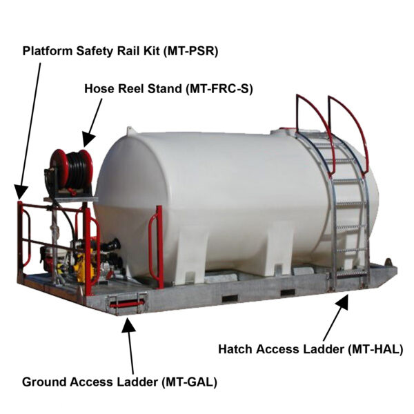 MT-ST7000SK - 7,000 Litre Skid Mounted Tank